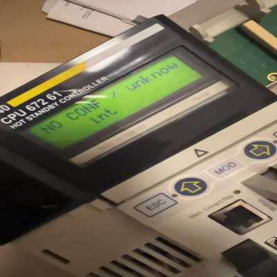 施耐德140CPU67261模块，最新SV3.50版本，成色--议价商品