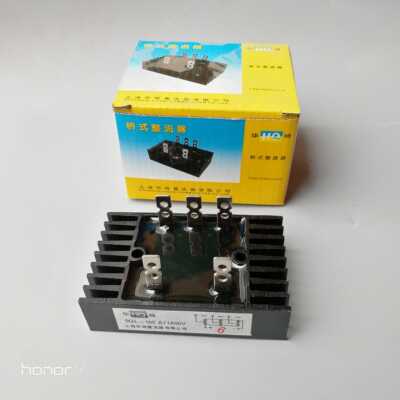 上海华琦100A1600V带散热片整流全桥 QL-100A整流桥单相三相100A