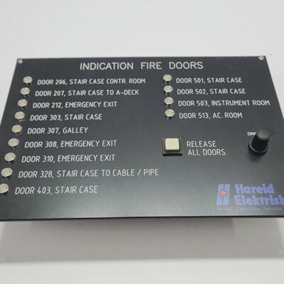 HAREID ELEKTRISKE INDICATION FIRE DOORS