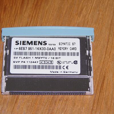 Siemens 6ES79511KK000AA0 E02 S7300 FLASH EPROM 1MB used exce