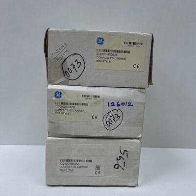 Los 3 Stk General Electric Ge IC200CHS022L Kompakte IO Trger