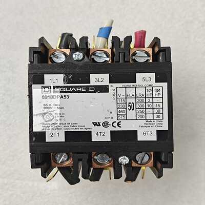SquareD交流接触器8910DPA53询价