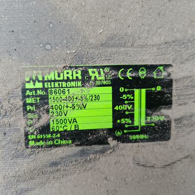 德国穆尔（MURR ELEKTROK）86061型号单相—议价