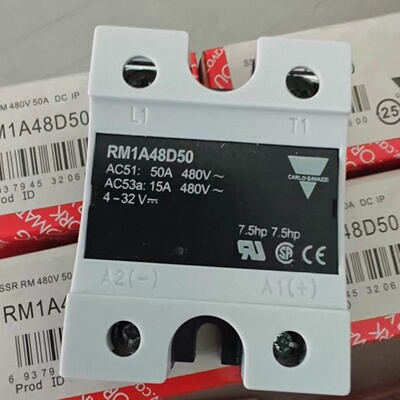 议价佳乐固态继电器 RM1A48D50 全新原装480V 50A DC IP现货