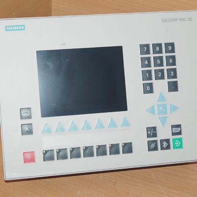 Siemens 6AR10250AC100AA0 Panel Sicomp IMC 05 6AR1 0250AC100A