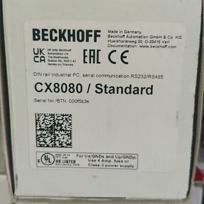 【询价】CX8191 - Embedded PC with BACn适用
