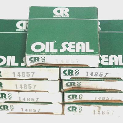 LOT OF 9 NIB CHICAGO RAWHIDE 14857 OIL SEALS 1.5 X 2 X 0.25