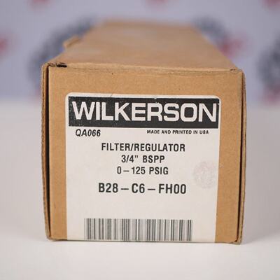 WILKERSON B28C6FH00 QA066 34 BSPP 0125 PSIG FILTRERGULATEUR