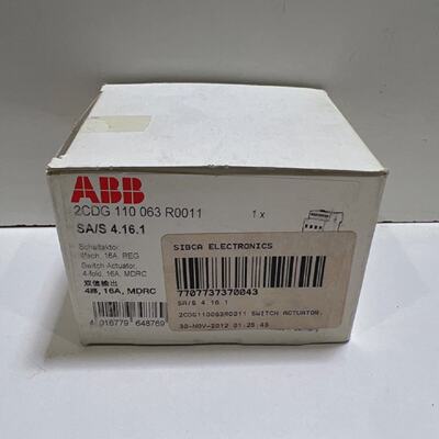 ABBSAS4.16.1开关执行器2CDG110063R0011