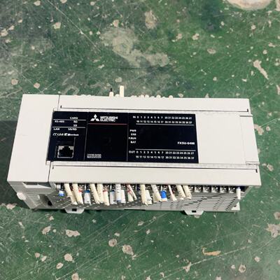 拆机原装正品三菱Fx5u64MTES成色嘎嘎好新年份-议价
