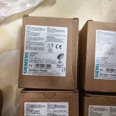 询价-3RT60271KB40接触器3RT6027