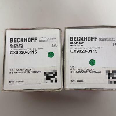 议价Beckhoff Cx90200115 Br New Unused 20 Years Instructions