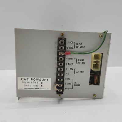 SHIZUOKA OKI OAE POWSUP1 POWER SUPPLY AYU9011216G1A