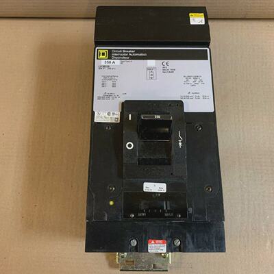 Square D LH LH36350 3 Pole 350 Amp 600V GRAY LABEL Circuit B