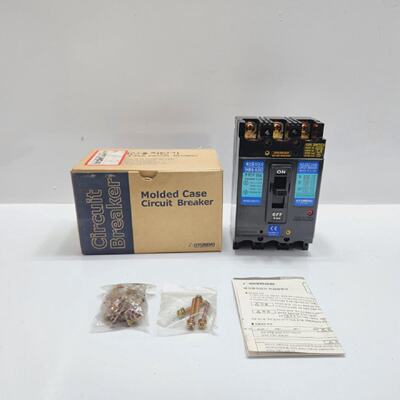 HYUNDAI HBS63C 3POLE MOLDED CASE CIRCUIT BREAKER 50A