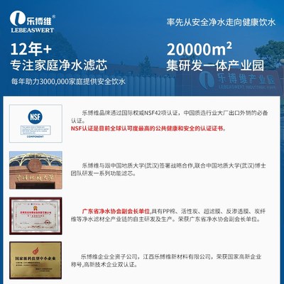 大白瓶前置寸寸大蓝瓶全屋中央净水器棉活性炭