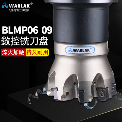 瓦洛克快进给双面铣刀片BLMP0603R刀盘BLMP0904R开粗铣TEBL铣刀盘