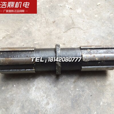 重庆上海机床厂机床配件Y3150E 35301花键轴 L214 6-50X12