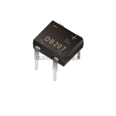 整流桥堆 DB107S/DB157S/DB207S 整流桥 4脚 1A/2A SEP 贴片直插