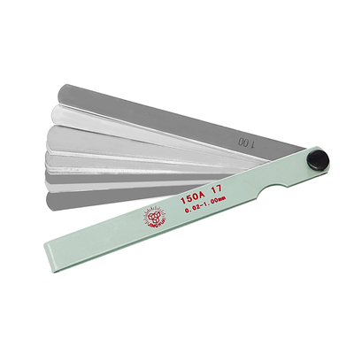 晶花塞尺100B150200B0.02-1.0mm17片测微片间隙片厚薄规