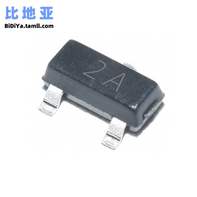 贴片| MMBT3906 SOT-23 丝印:2A 贴片PNP三极管 2N3906(50个)