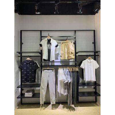 2025年新男装货架潮款服装店展示架陈列架高端休闲牛仔裤衣服架子