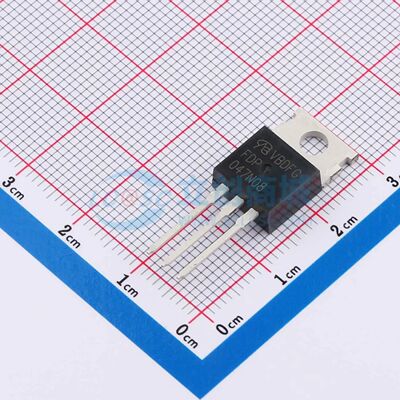 场效应管(MOSFET) FDP047N08-VB TO-220AB 80V 195A 1个N沟道