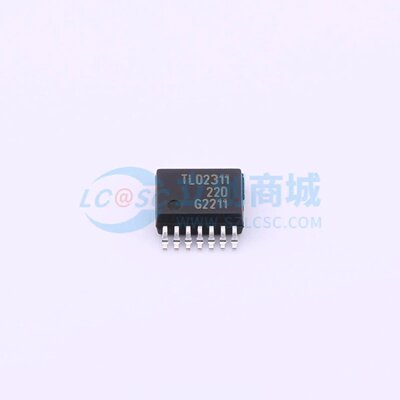 LED驱动 TLD2311EL SSOP-14-EP-150mil -1V~40V 120mA 原装正品
