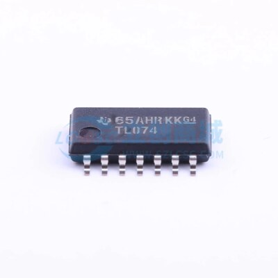原装 FET输入运放 TL074CNSR SOIC-14-208mil 全新