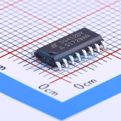 模拟开关/多路复用器 DG412DY-E3 SOIC-16 原装正品
