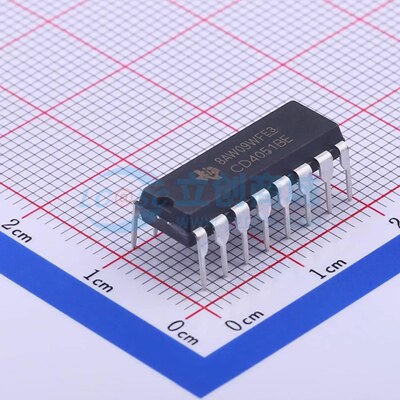 模拟开关/多路复用器 CD4051BE PDIP-16 原装正品