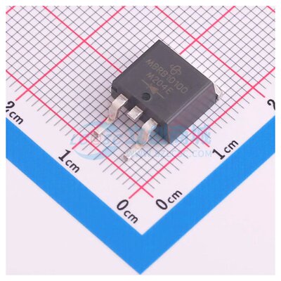 肖特基二极管 MBRB10100-M3/8W TO-263AB(D2PAK) 100V 10A