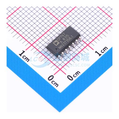 精密运放 OP747ARZ-REEL7 SOIC-14 四路 原装正品