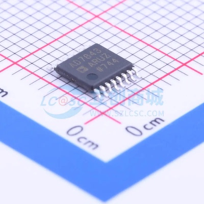 触摸屏控制器 AD7843ARUZ-REEL7 TSSOP-16 原装正品
