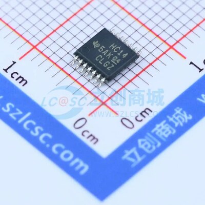 反相器 SN74HC14PWR TSSOP-14 原装正品 电子元器件配单