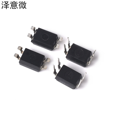 直插PC817 EL817贴片TLP291 EL3H7光耦隔离器SOP/DIP-4光电耦合器