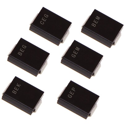 SMCJ13A/14A/15A/16/17A/18A/20A/26CA/28CA贴片单向/双向TVS管