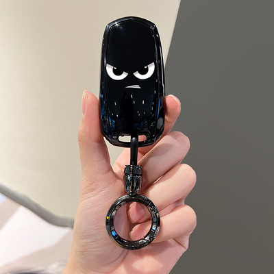 专用吉利熊猫mini钥匙套25款迷你骑士卡丁耐力熊车博越l几何e壳扣