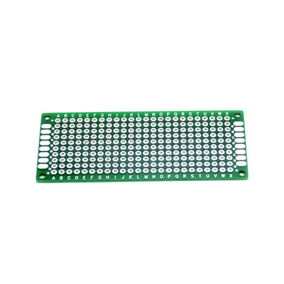 双面喷锡 PCB板 优质玻纤板 3x7cm 厚度1.6 洞洞板 实验板