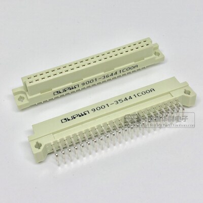 欧式插座 9001-36441C00A 35441C00A244两排22芯直脚母头弯脚公头