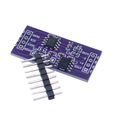 CS1237 24位ADC模块 板载TL431外基准芯片 单通道称重传感 24bit