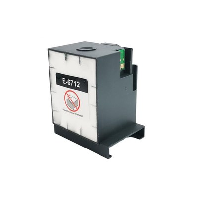 适用爱普生Epson T6712维护箱WF-6090 6091 WF6093打印机废墨盒