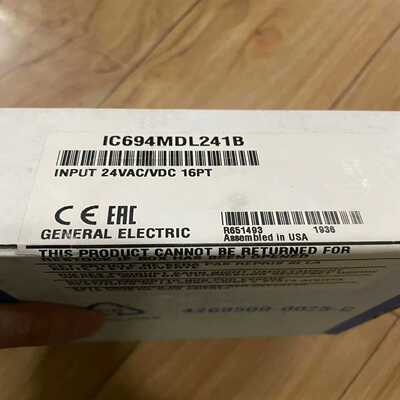 GE IC694MDL241， 未开封，功能，成色如【白零商行】