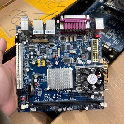 询威盛VB7009嵌入式双千兆网口双核DDR3工控Mi