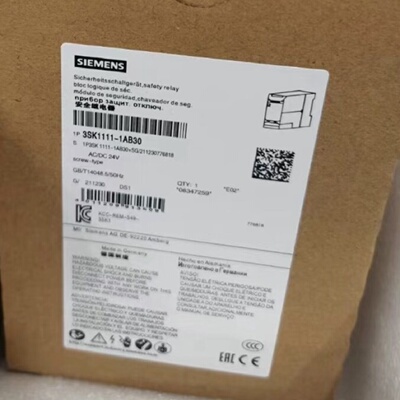 SIEMENS安全继电器3SK11111AB30全