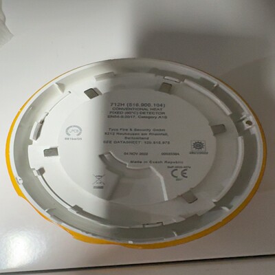 询价Tyco泰科712H感温探测器，型号516.900.104