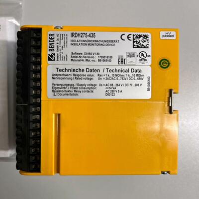 询价BENDERirdh275-435余货成色