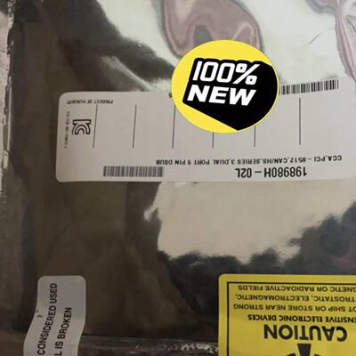 配件NI PCI85122双通道CAN卡项目结余原装全新未拆封议价议价