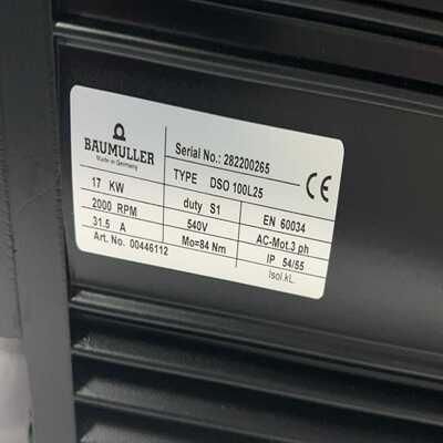 DSO100L25包米勒Baumuller电机17KW询价