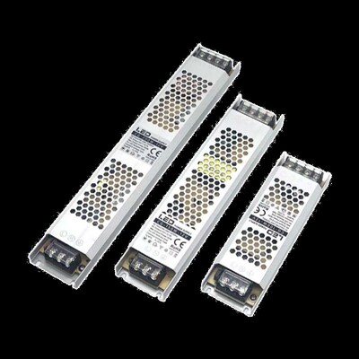 led超薄灯箱电源12v24v长条静音开关300w220v转12v灯条变压转换器